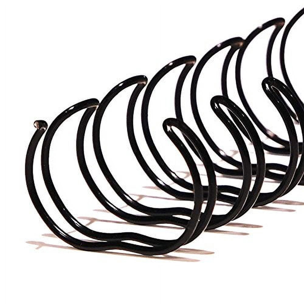 TruBind 6mm (1/4 in.) Double Loop Binding Spines | 11 in. Length for ...
