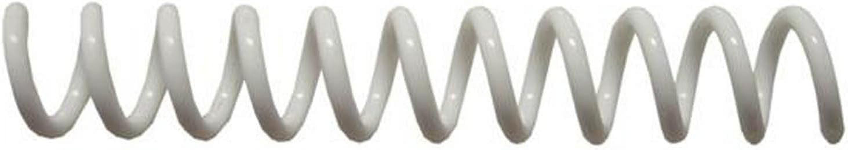 TruBind 6mm (1/4 in.) Spiral Binding Coils for Reports, Presentations ...