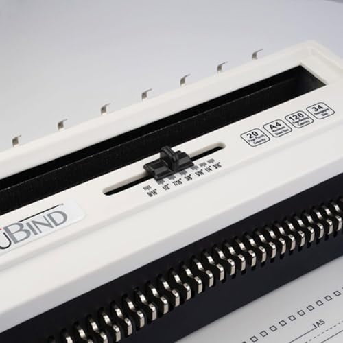 TruBind Manual Wire Binding Machine | 22 Sheet Punch Capacity | Bind up ...