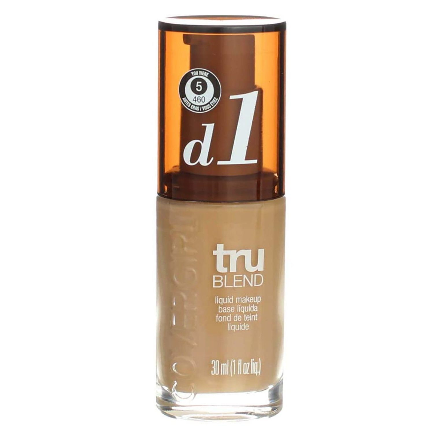 TruBlend Liquid Makeup, Creamy Beige D1 - Pack of 2 - Walmart.com