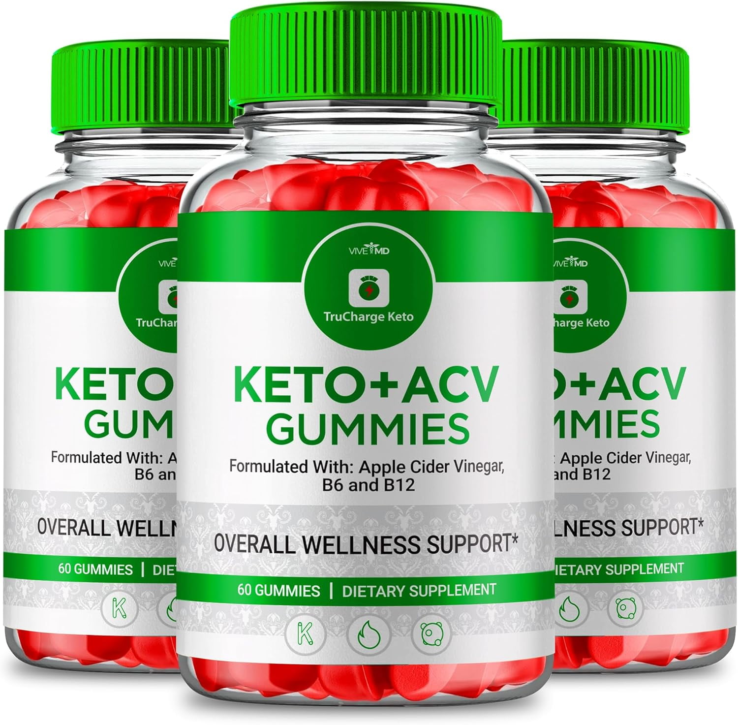 TruCharge Keto ACV Gummies Tru Charge ACV-Keto (3 Pack) - Walmart.com
