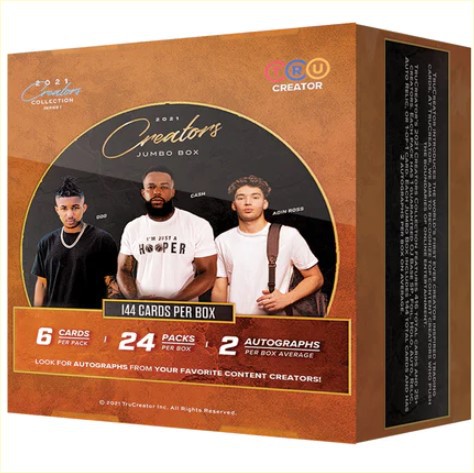 TruCreator, Inc. 2021 Creators Collection Series 1 Trading Card JUMBO ...