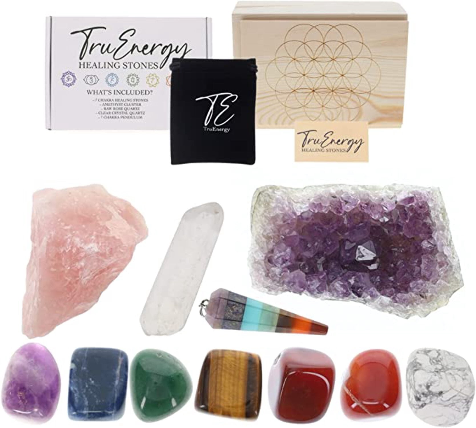 TruEnergy Healing Stones Kit - Walmart.com