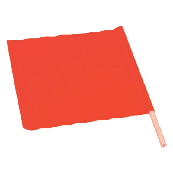 TruForce™ All-Weather Traffic Flag, 18" x 18" w/ 30" Dowel (195 Units ...