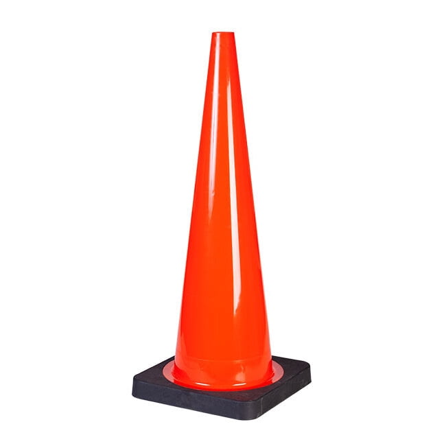TruForce™ Traffic Cones w/ Rubberized Black Base - Walmart Business ...