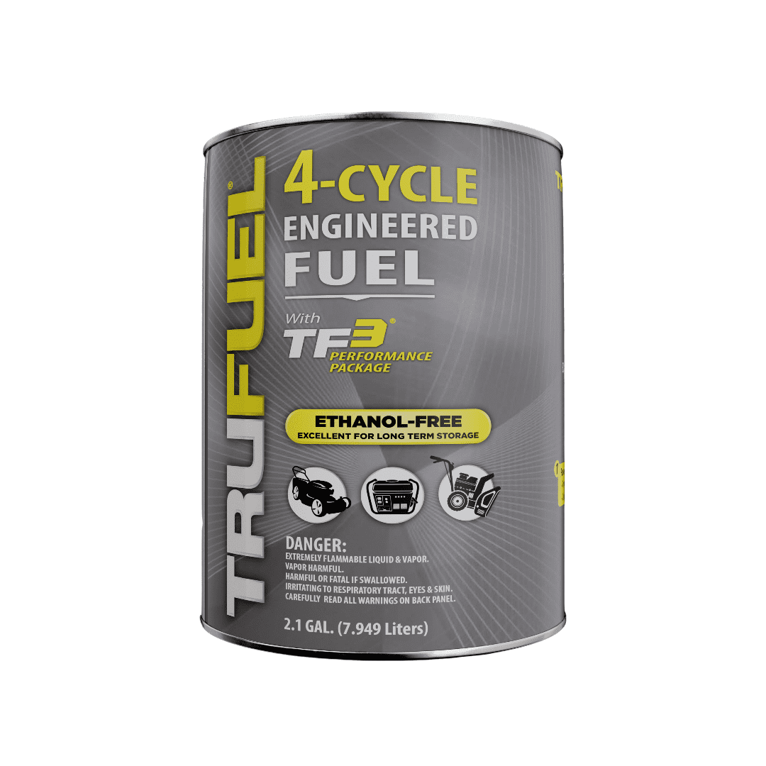 TruFuel Ethanol-Free 4-Cycle Engine Fuel with Synthetic Oil, 2.1 Gallon ...