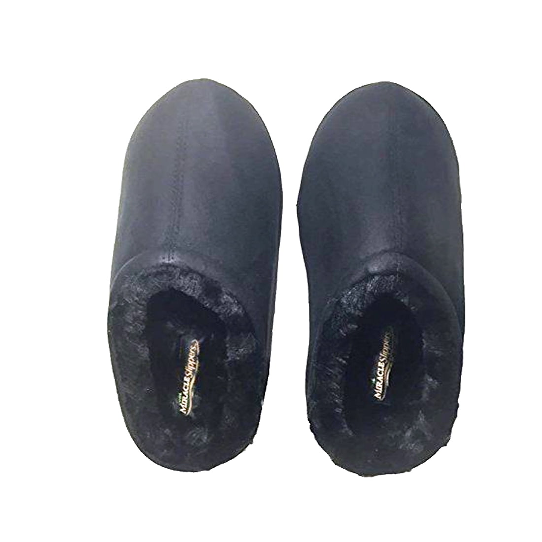 -TruGel Soft Insole Miracle Comfortable Faux Fur Adult Female Slippers ...