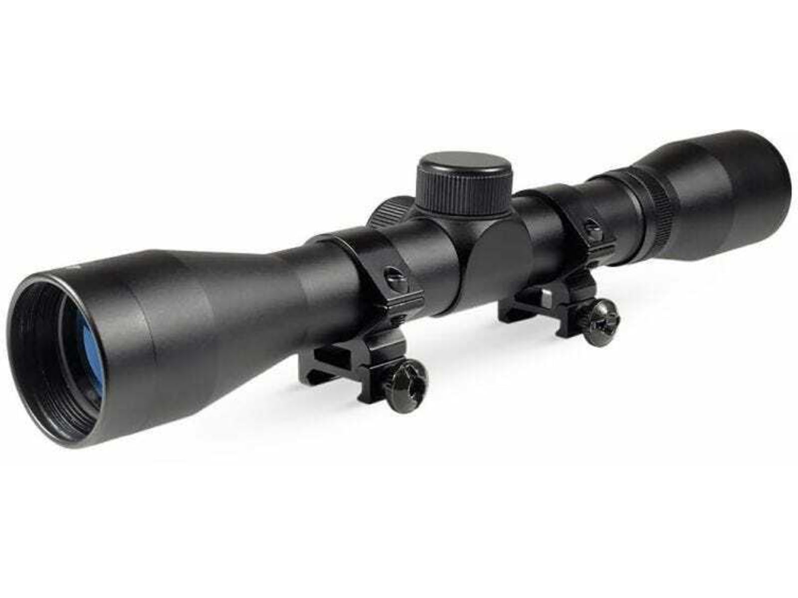 TruGlo 4x32mm Rifle Scope, Duplex BDC Reticle, Anodized Matte Black, TG ...