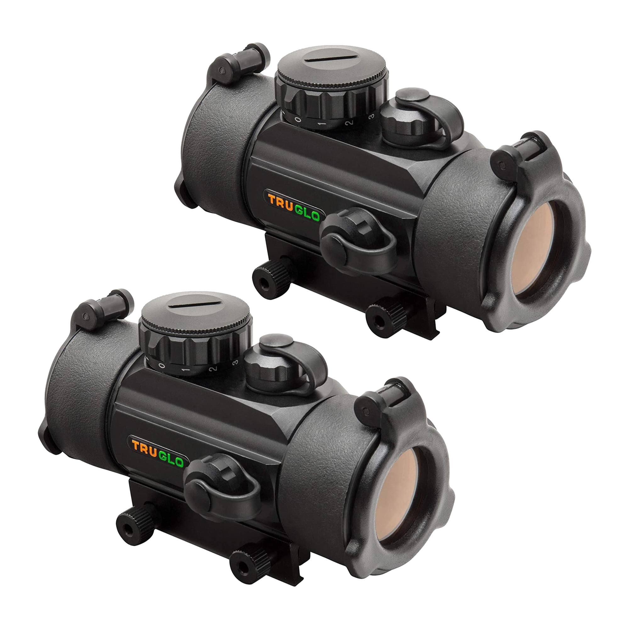 TruGlo Red-Dot Standard Mount Crossbow 30mm Tri Dot Sight (2 Pack ...