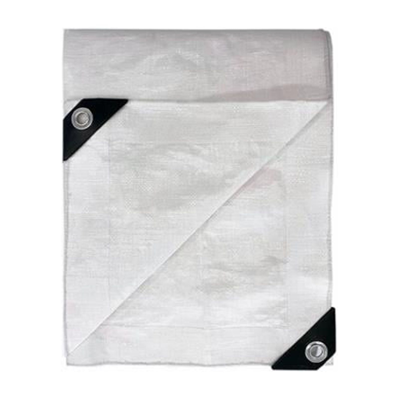 TruGuard HD-GT-FR-1220 Fire Resistant Tarp, White, 12 x 20-Ft ...