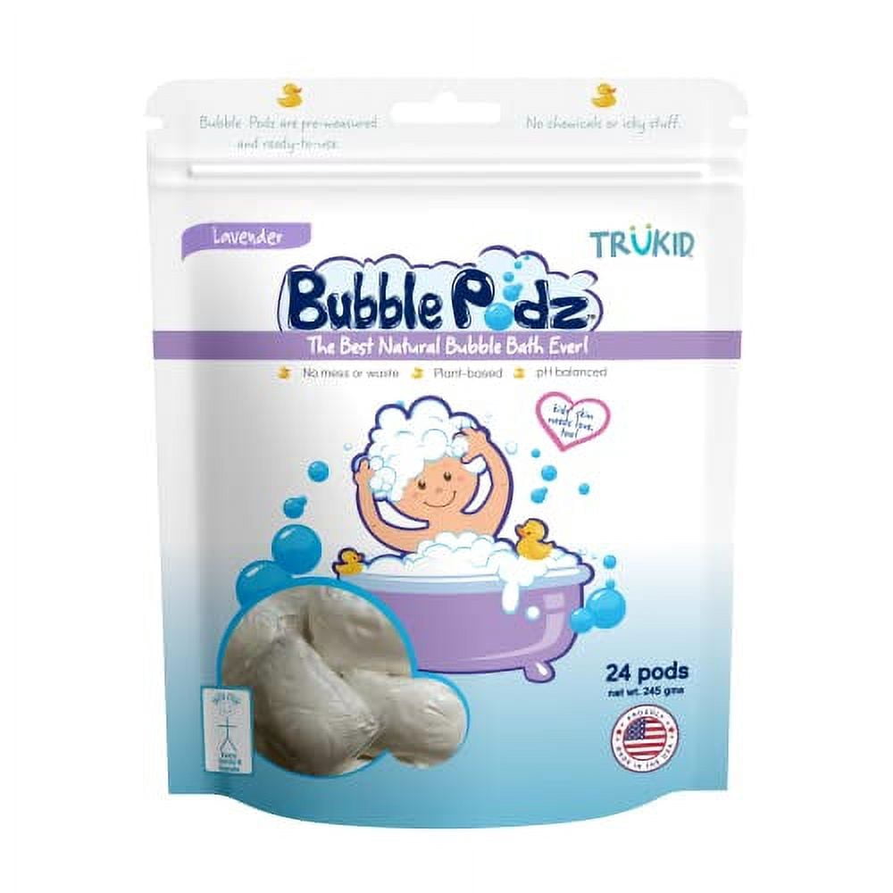 TruKid Bubble Podz Bubble Bath for Baby & Kids, Gentle Refreshing Bath ...