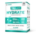 TruLabs Hydrate Glacier Electrolyte Powdered Drink Mix, Sugar-Free, 16 ...