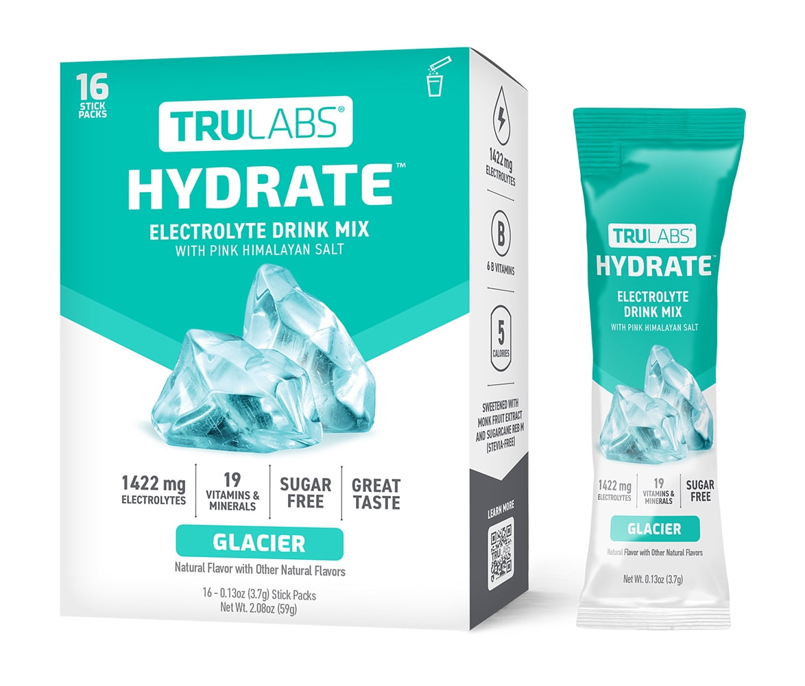 TruLabs Hydrate Glacier, 16 Servings - Walmart.com