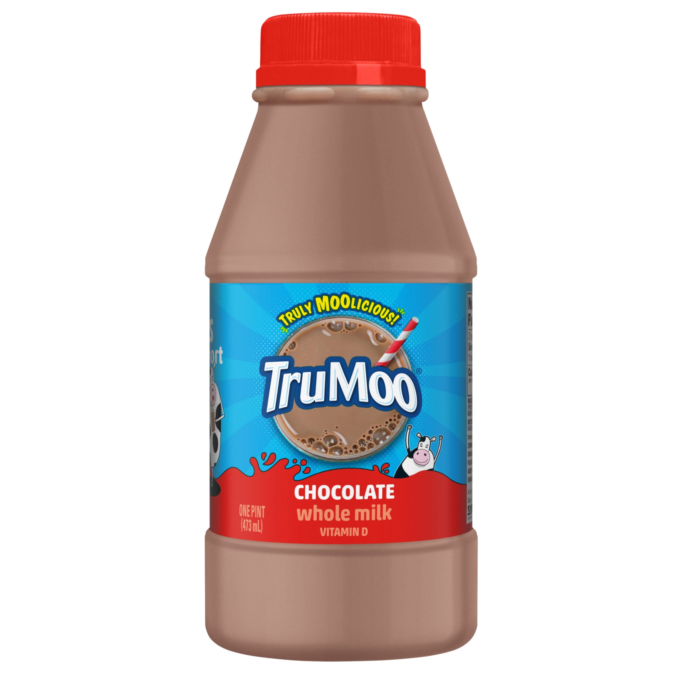 TruMoo Chocolate Whole Milk - 16 fl oz - Walmart.com