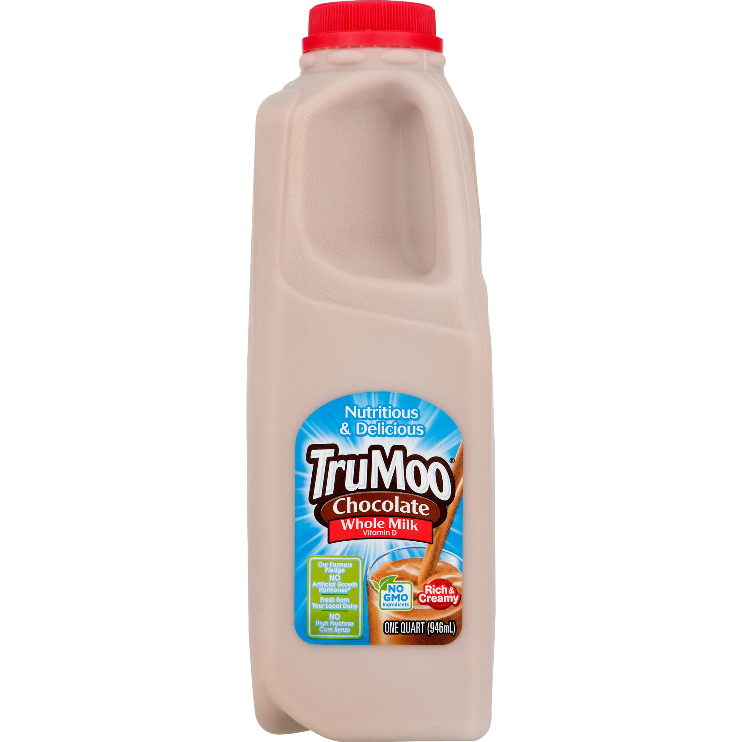 TruMoo Vitamin D Whole Chocolate Milk - 1 Quart - Walmart.com