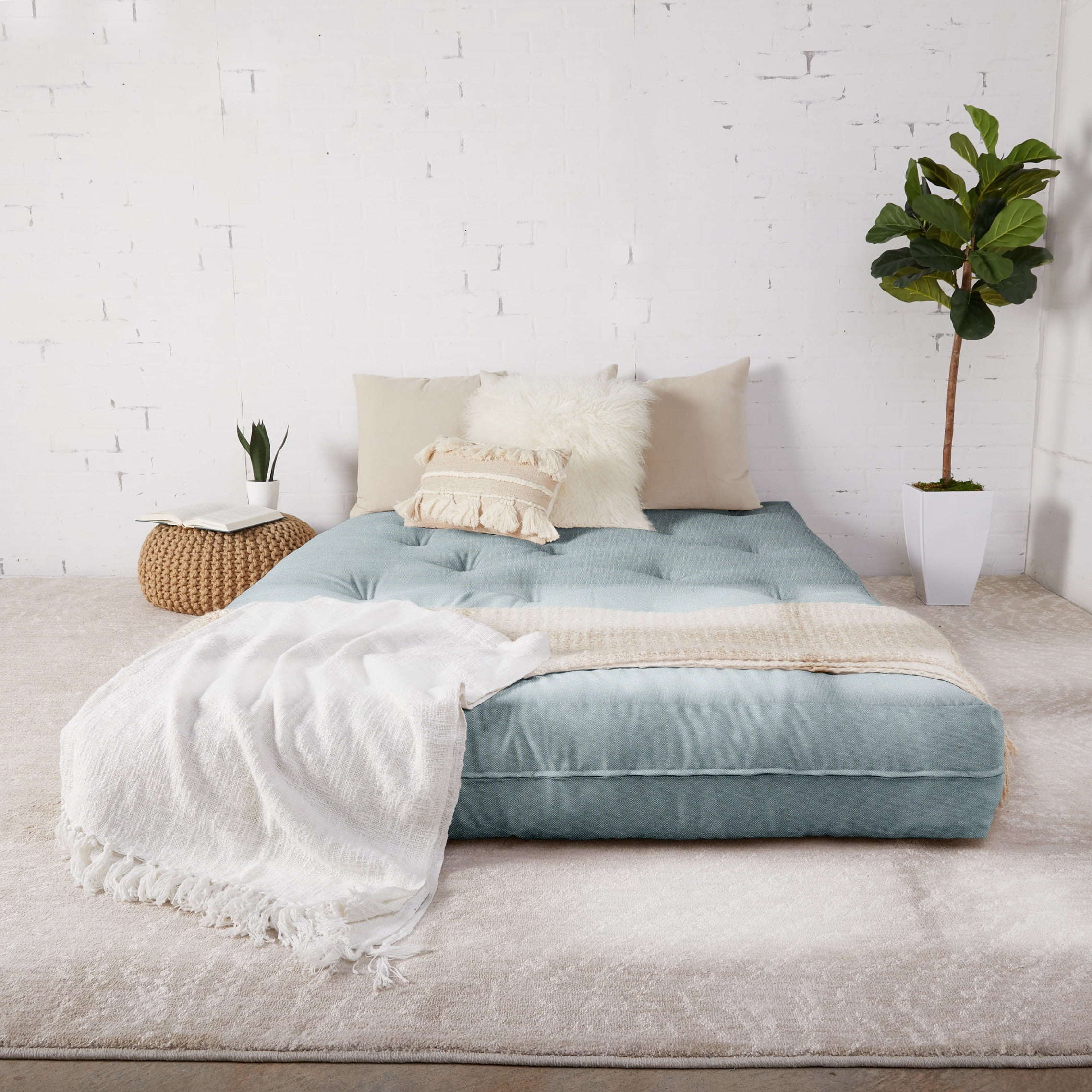 TruPedic Full-size 6-inch Futon Mattress without Frame (Mattress Only ...