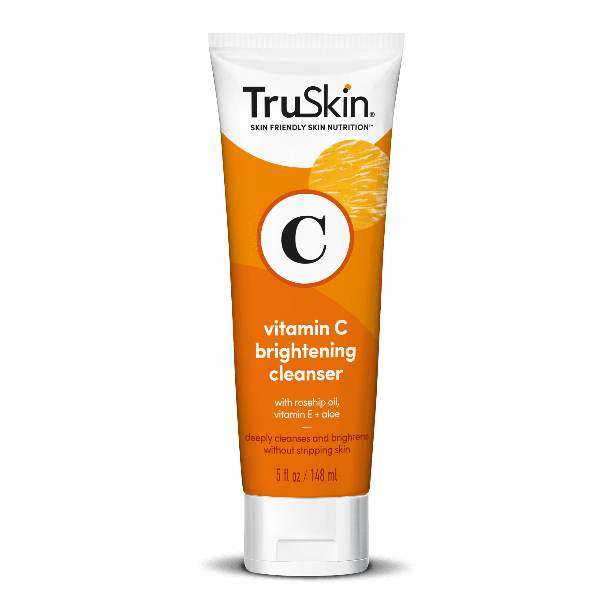TruSkin Vitamin C Brightening Cleanser for Face 5 fl oz Deep Clean ...