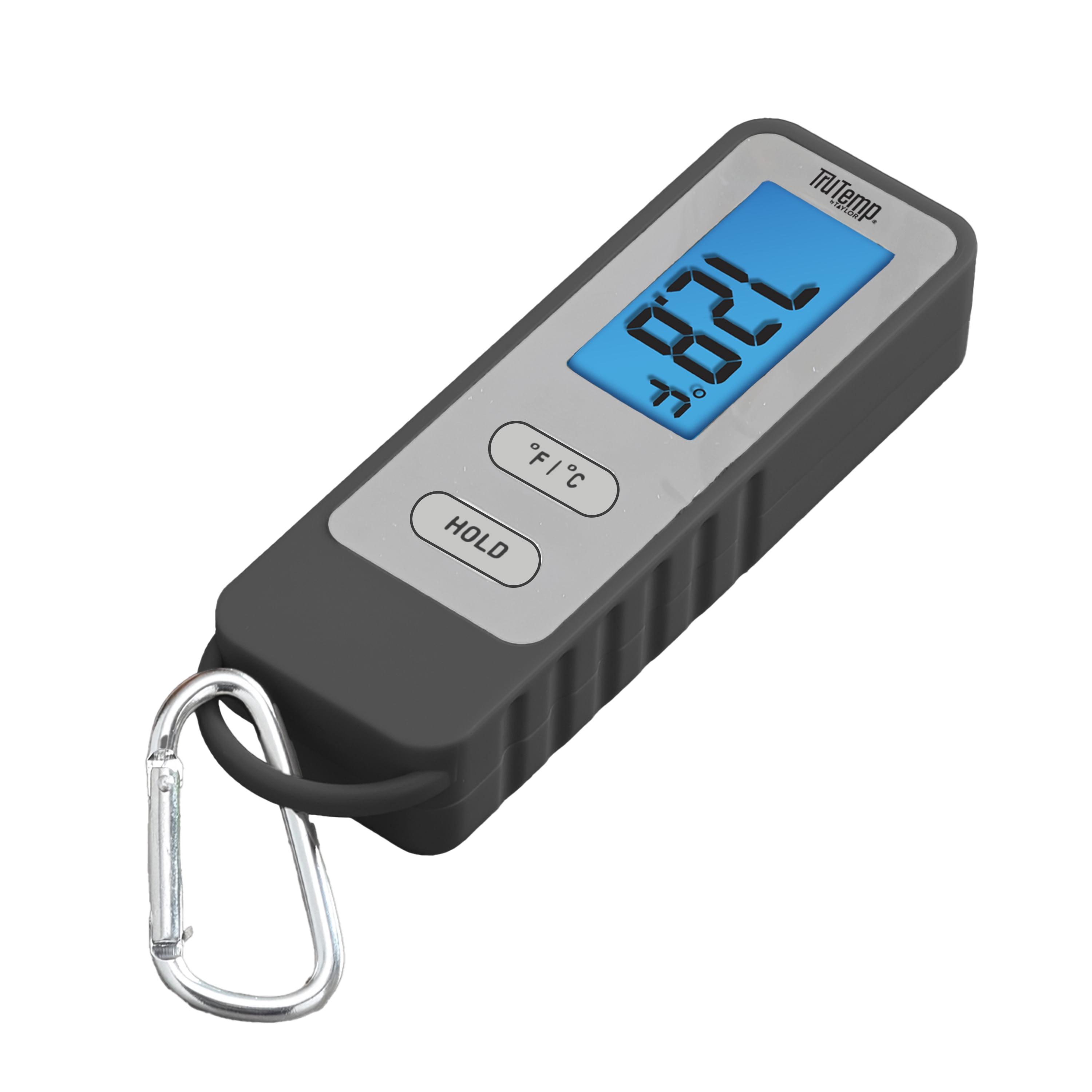 TruTemp Compact Battery Powered Digital Folding Meat Thermometer with ...