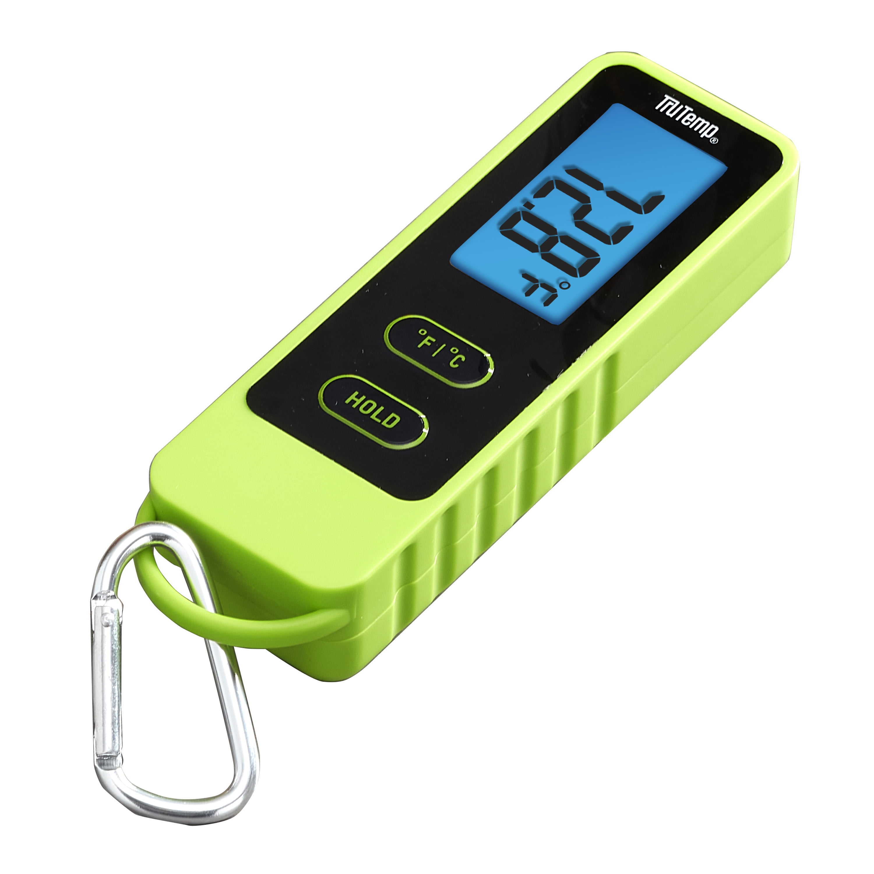 TruTemp Compact Battery Powered Digital Folding Meat Thermometer with ...