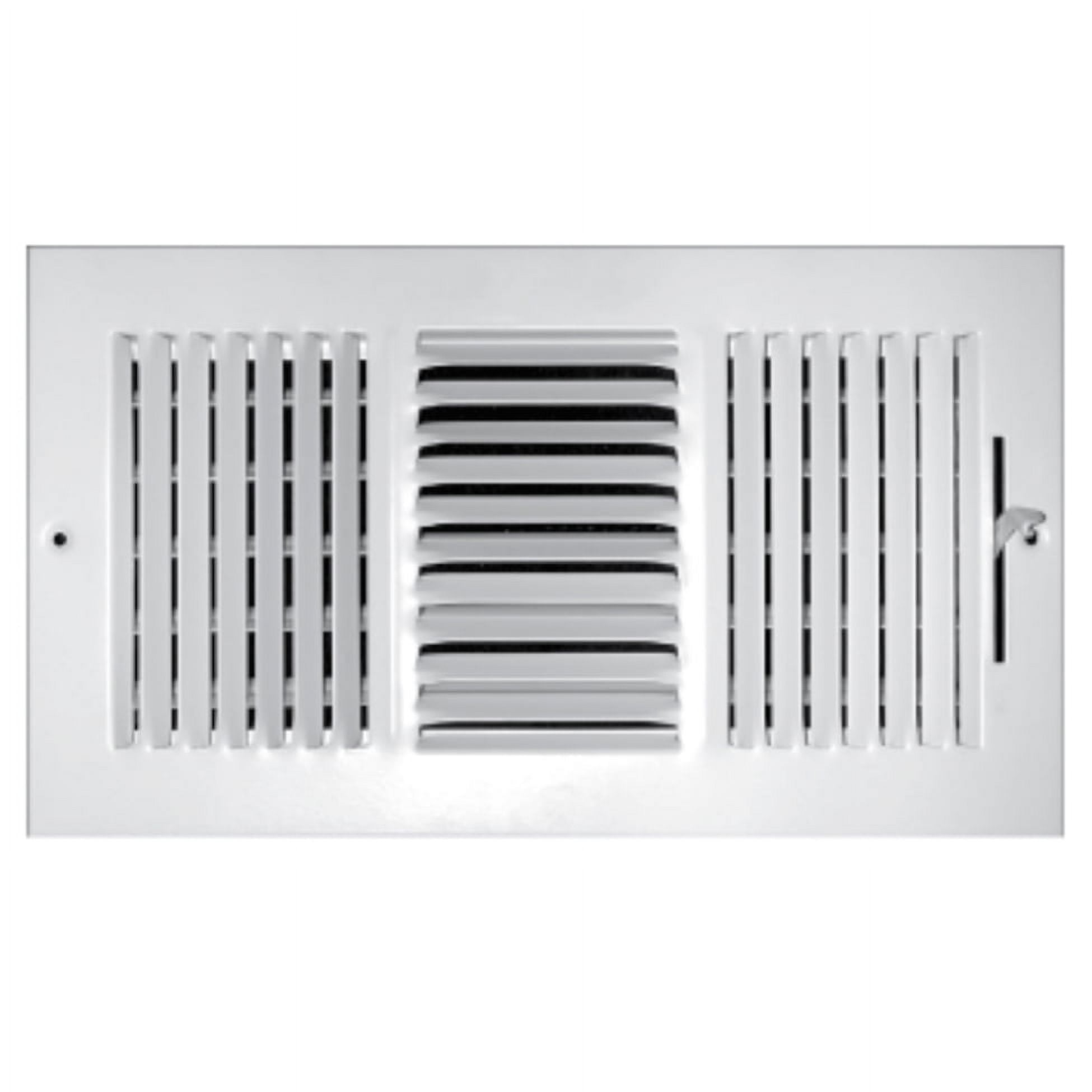 Truaire C103M 12X04 3-Way Sidewall Ceiling Register, 12" x 4" - Walmart.com