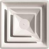 Truaire T-Bar 2 Cone Step Down Diffuser With Universal Back, No Collar, No Damper, 2 Ft. X 2 Ft ...