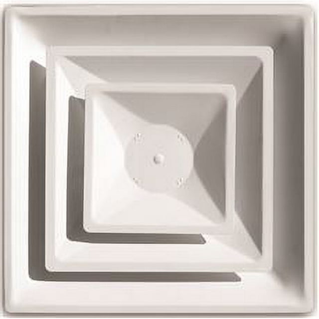 Truaire T-Bar 2 Cone Step Down Diffuser With Universal Back, No Collar ...