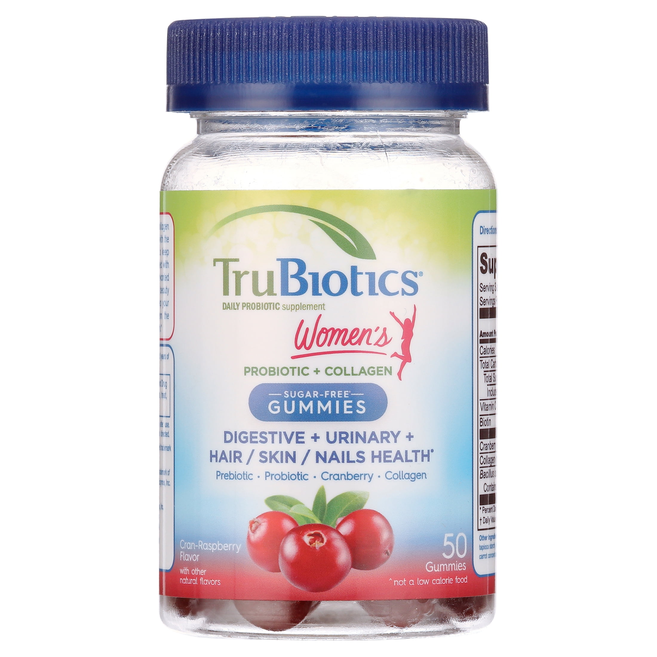 Trubiotics Probiotic Gummies for Women, Digestive Support with Collagen ...