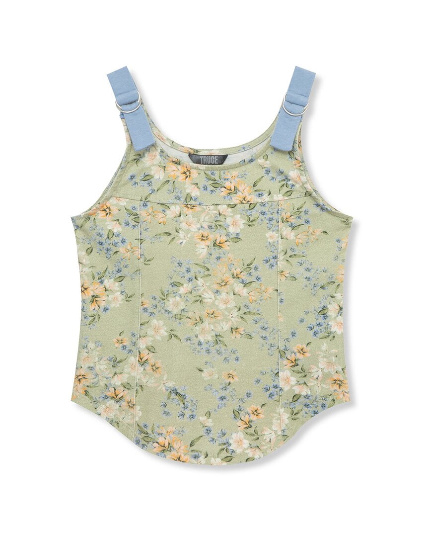 Truce girls Satin Trim Tank, M10/12 - Walmart.com