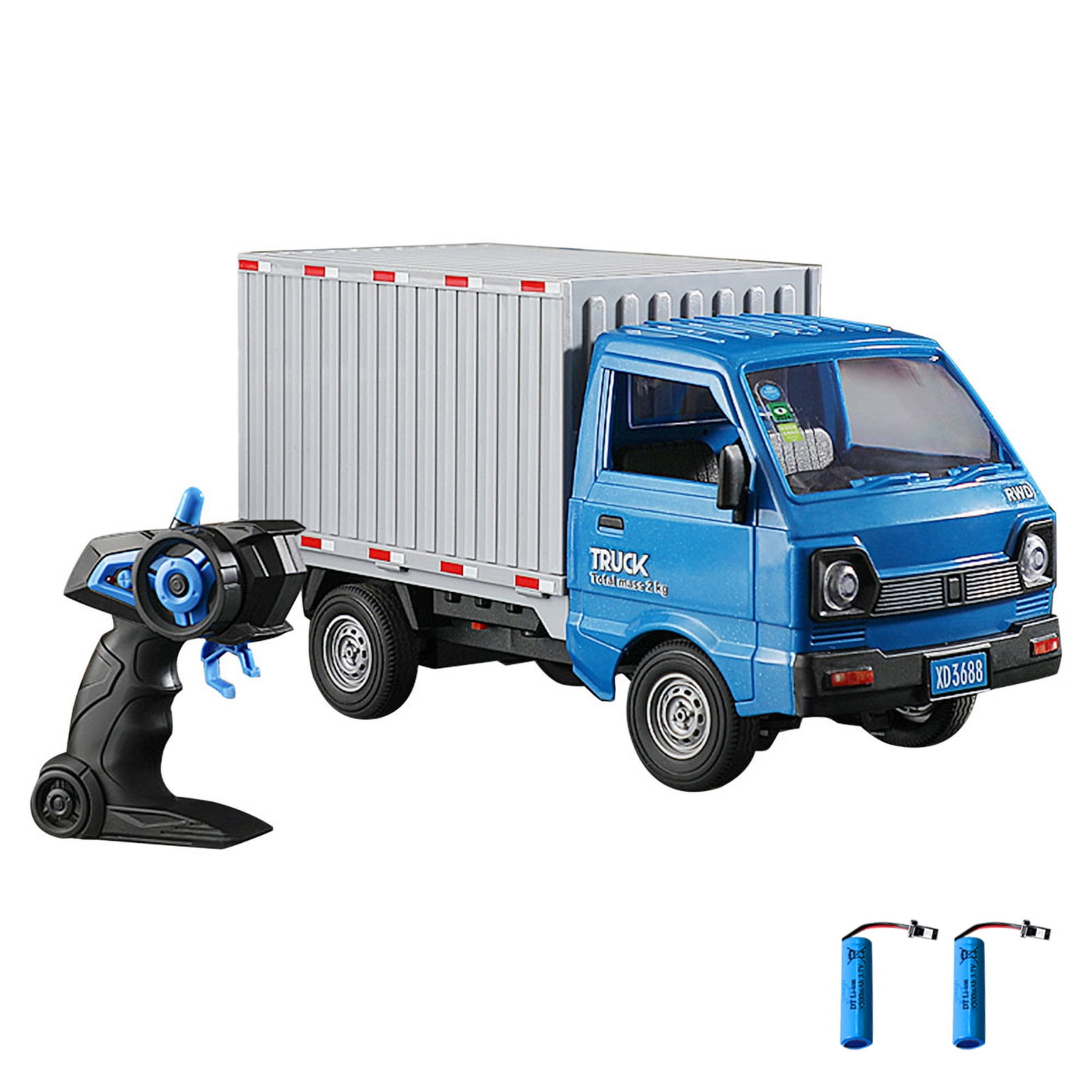 Truck 1/16 Scale Remote Control Truck Multi Direction Driving 2.4GHz RC ...