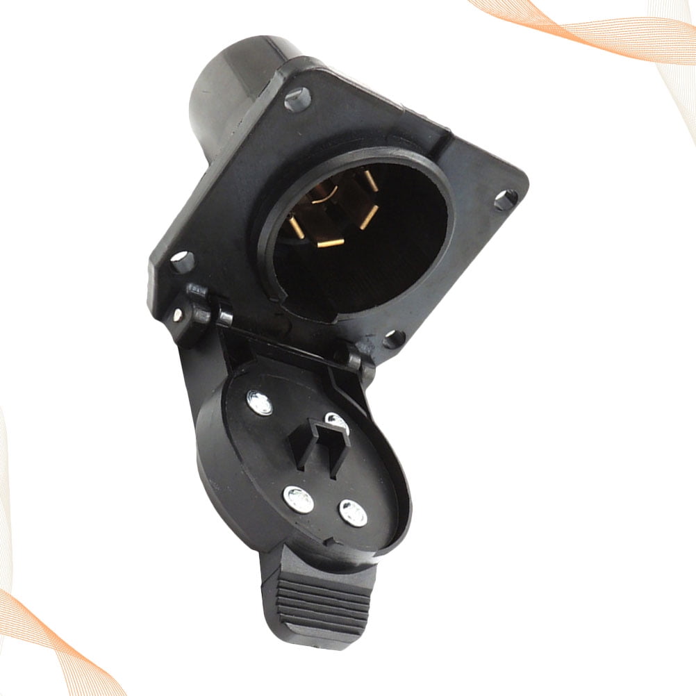 7 Way Trailer Socket Towing Cable Adapter Truck Accessories Car Trailer ...