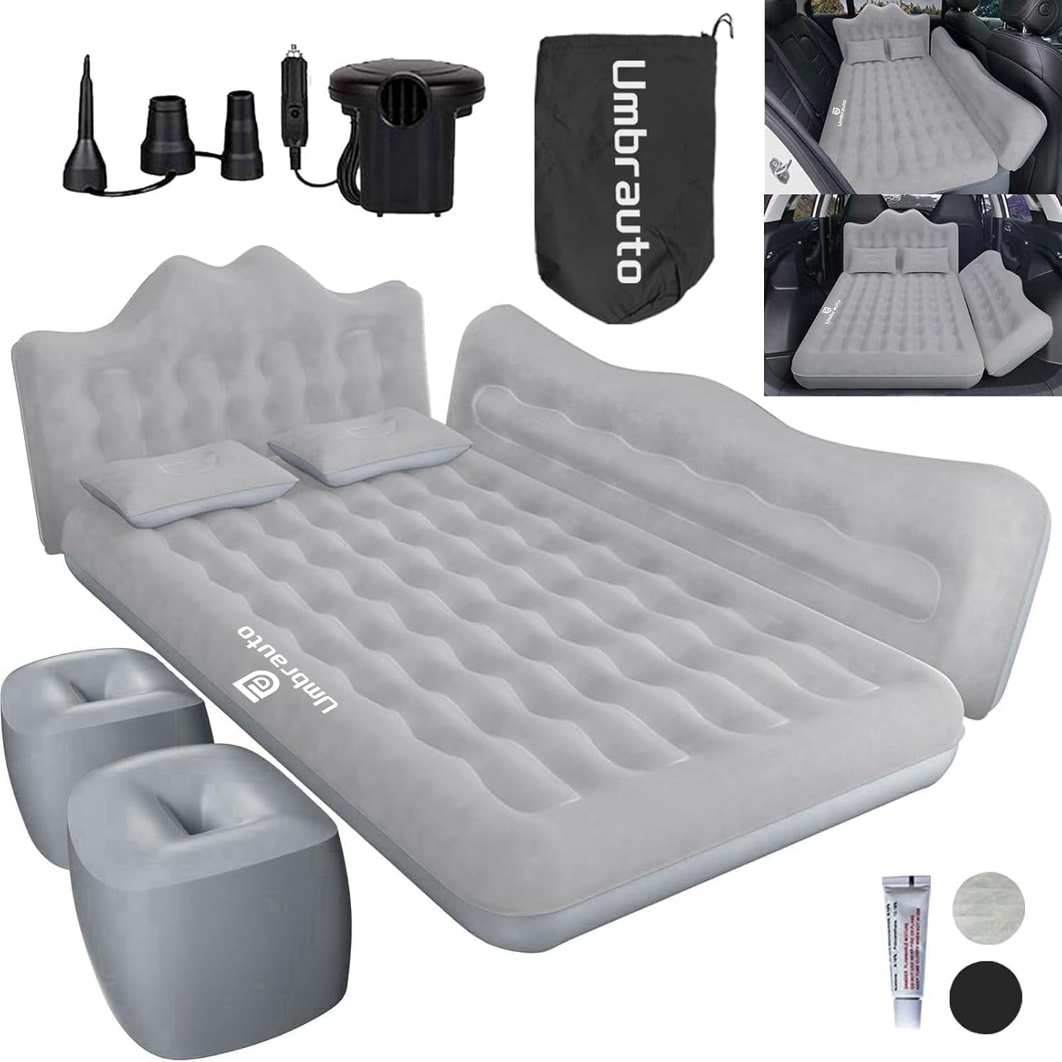 Truck Air Mattress Back Seat| Inflatable Car Camping Mattress Bed for ...