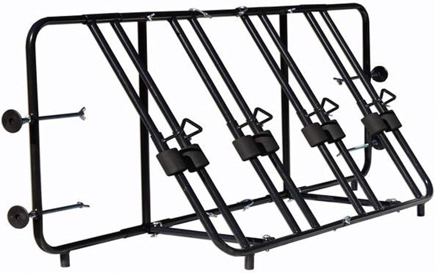 Truck Bed Adjustable Steel Bike Rack for Up to 4 Bikes - Fits Most Makes/Models - Walmart.com