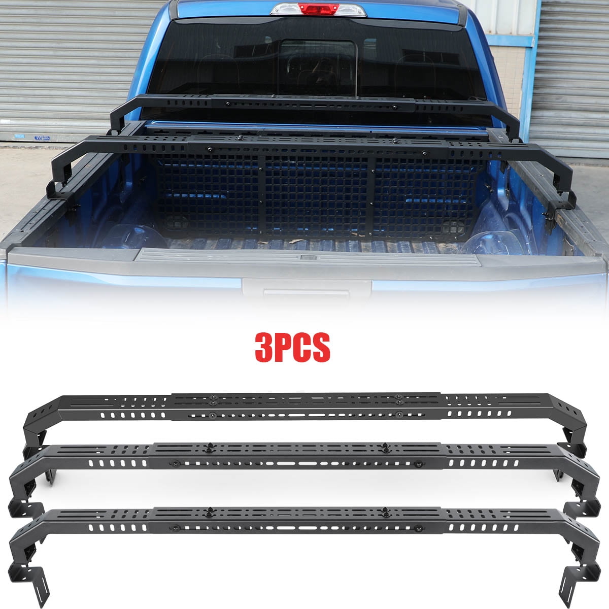 Truck Bed Cross Bar for Full-Size and Mid-Size Trucks,Heavy-Duty ...