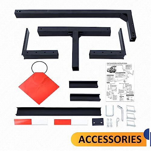 Truck Bed Extender, 2 in 1 Design Foldable Kayak Rack, 800lbs Load ...