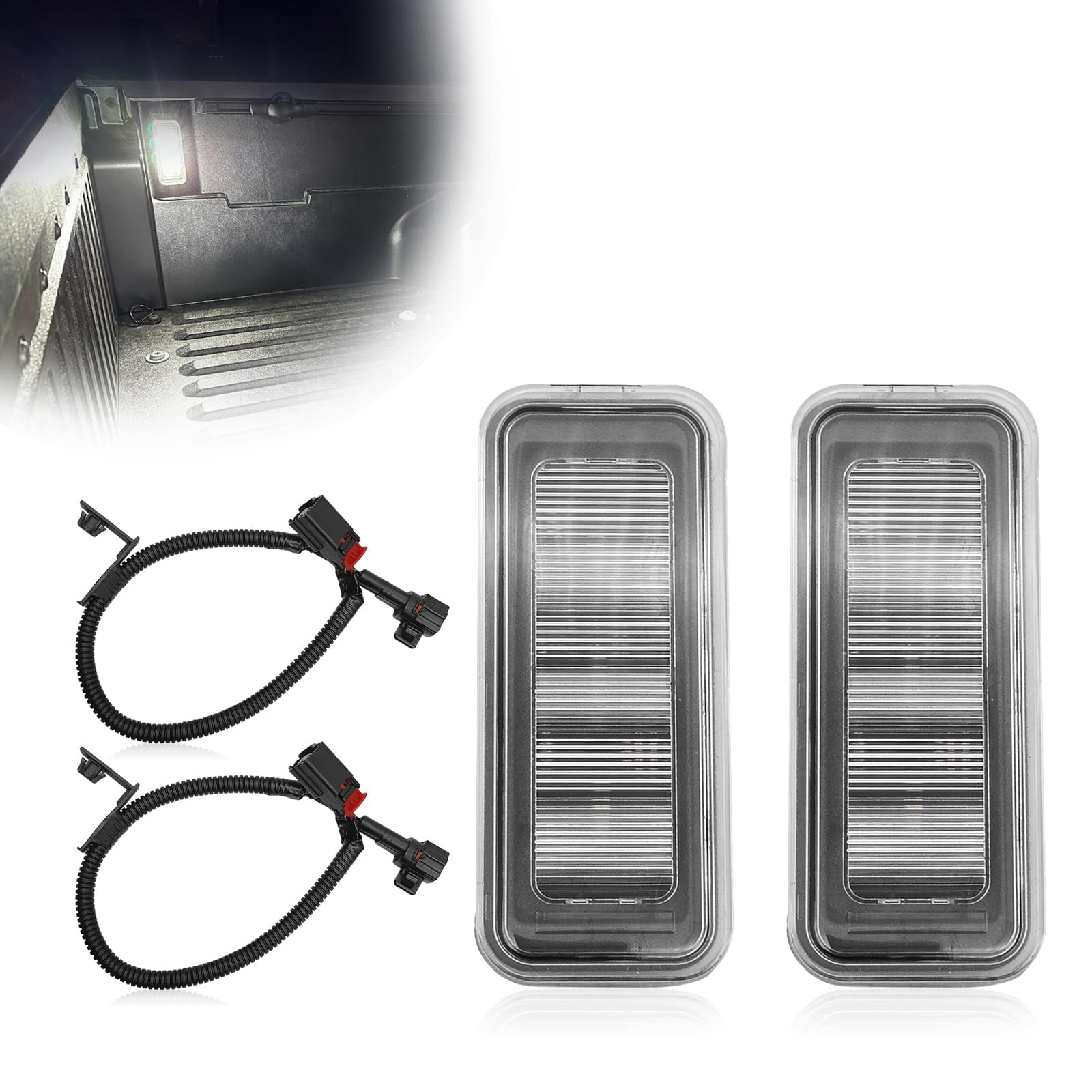 Truck Bed LED Lights MSF2 Trunk Lighting Kit, Compatible with Newer ...