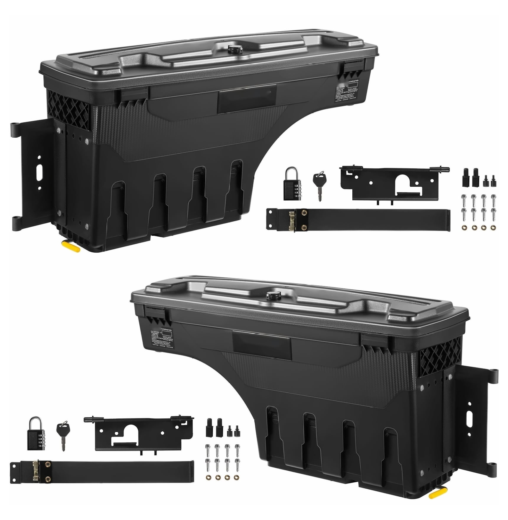 Truck Bed Storage Box for Dodge Ram 1500 2019-2021, Pair Tool Boxes ...
