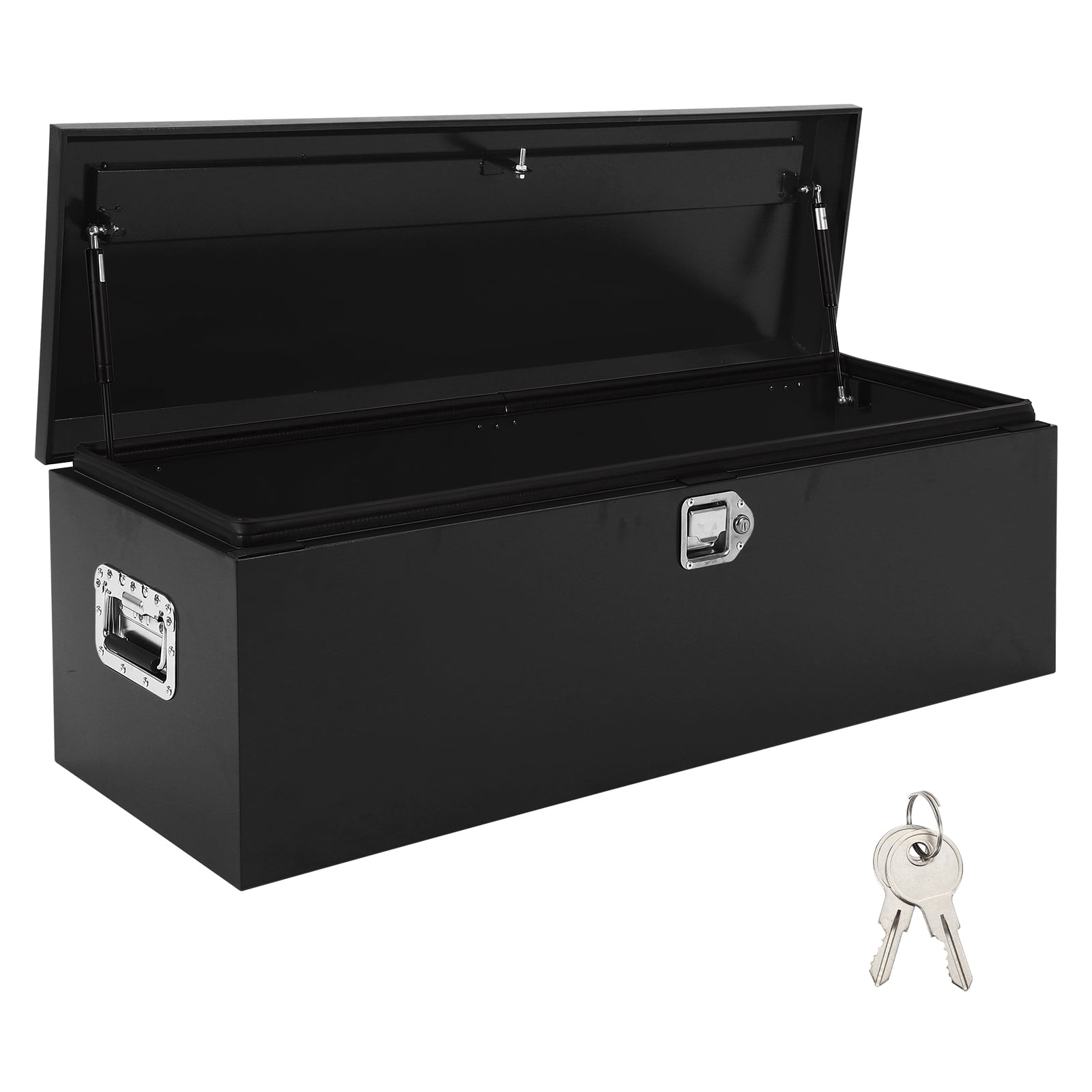 Truck Bed Tool Box,Heavy Duty Diamond Plate Tool Box with Side Handles ...