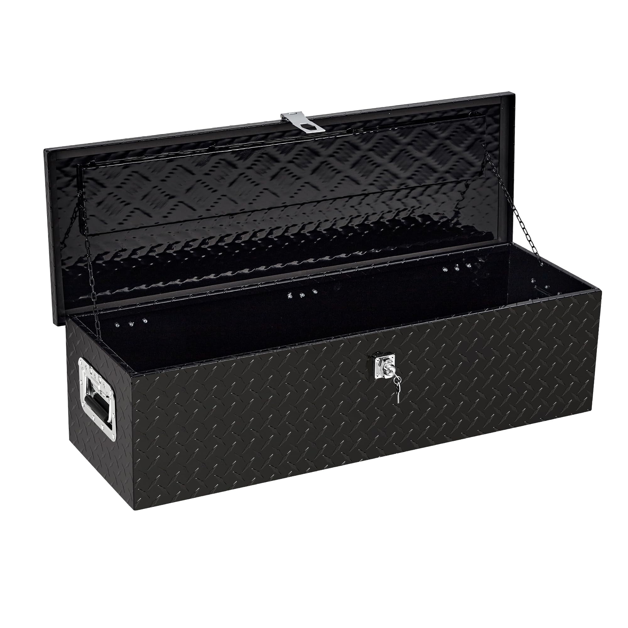Truck Bed Tool Box, Heavy Duty Metal Tool Box Organizer, Trailer Box ...