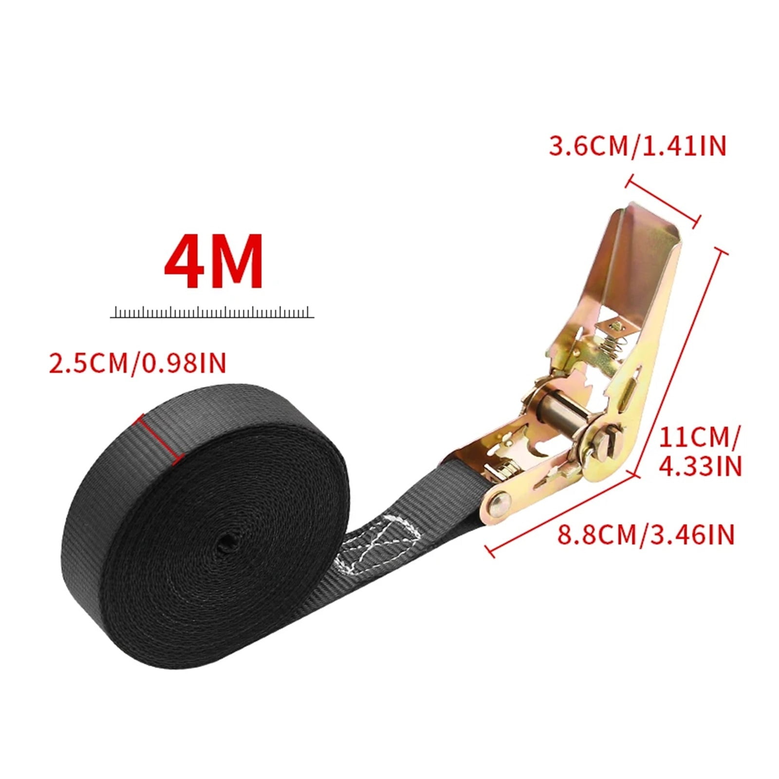 Truck Binding Strap Tightener Small Ratchet Tightener Self-Locking Rope ...