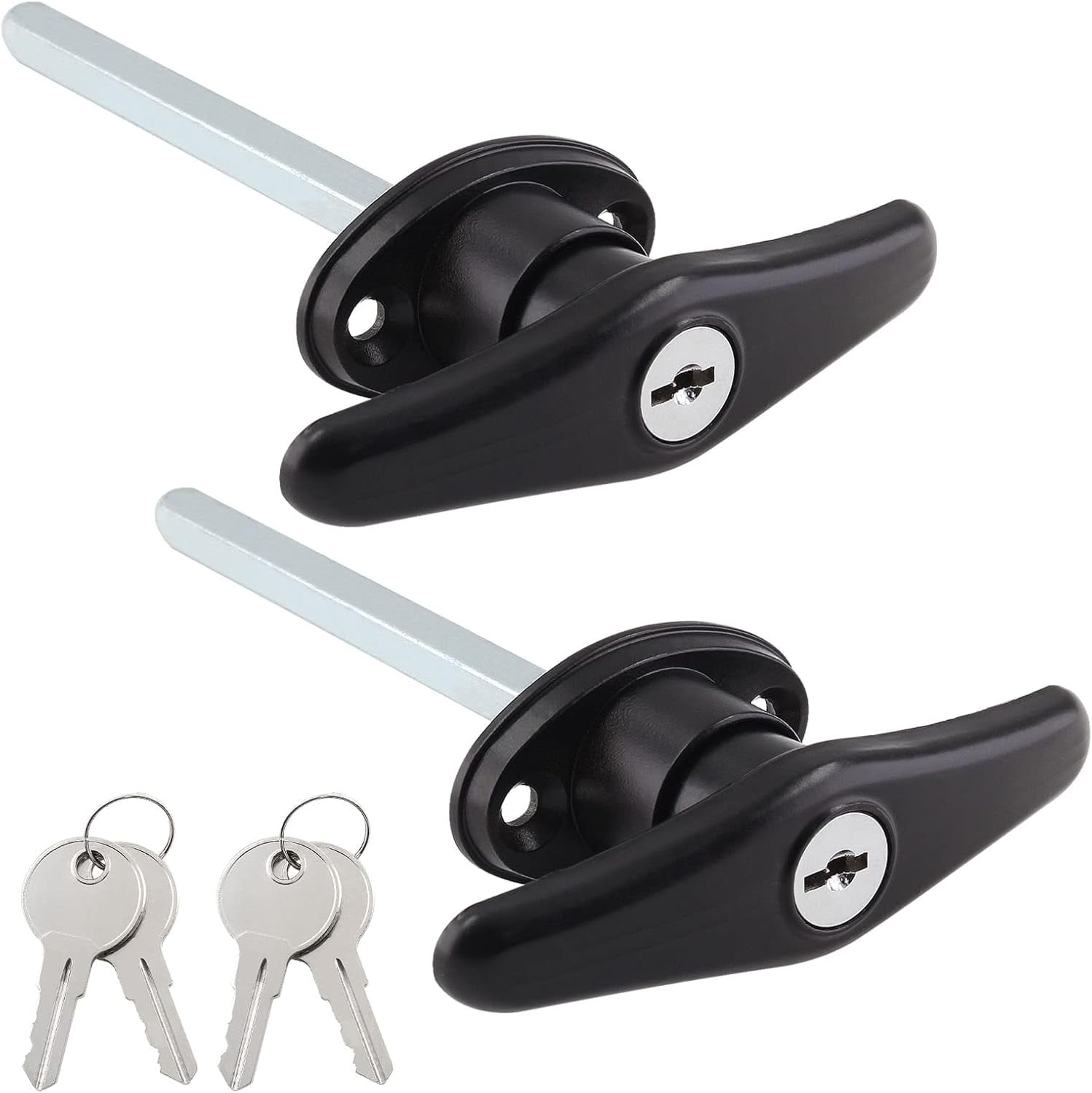 Truck Cap Locks 2 Pack Camper Topper and Canopy Replacement, Black T ...