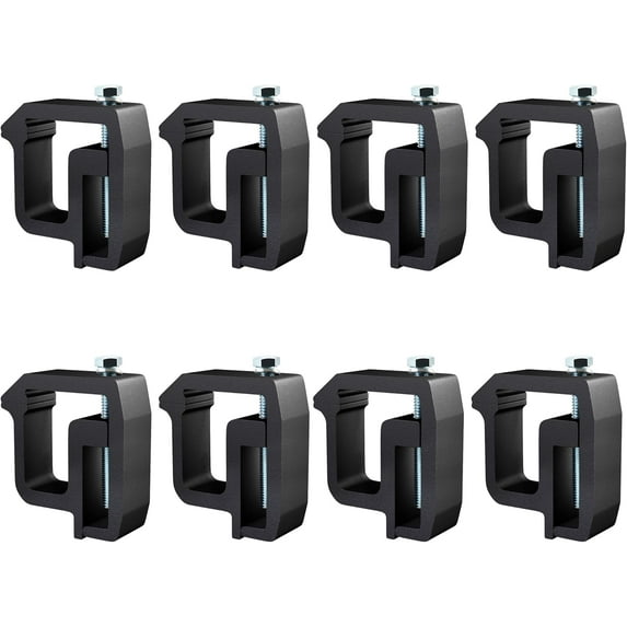Truck Cap Mounting Clamps, Heavy Duty Camper Shell Clamps for Chevy ...