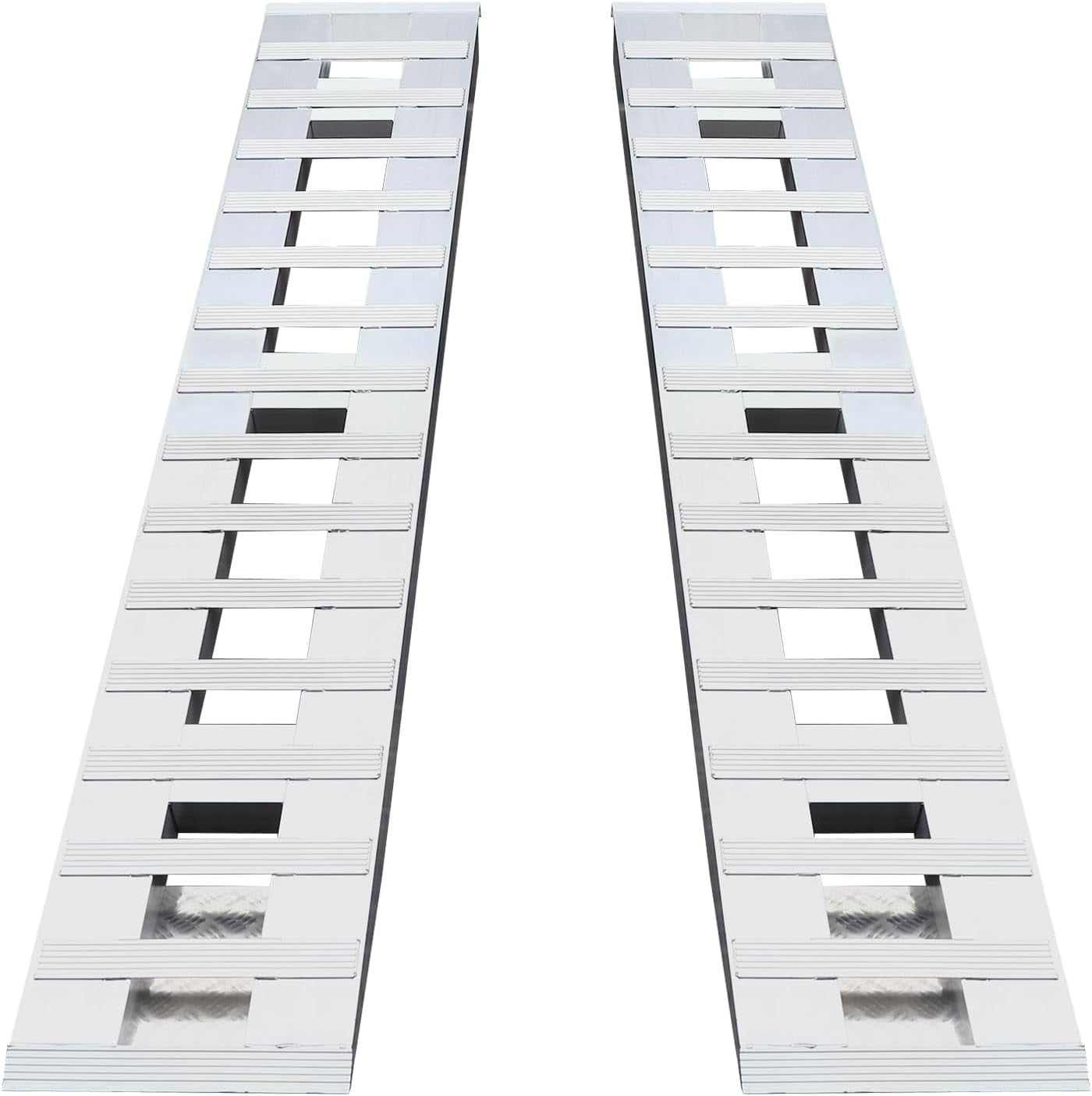 Truck Car Auto Trailer Ramps, 2pcs Aluminum Trailer Ramps, 84" X 15" X ...