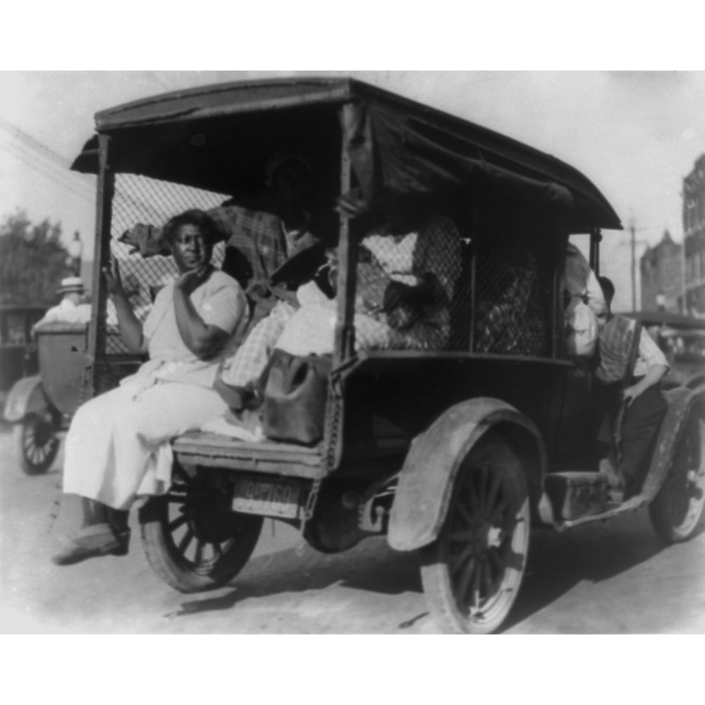 Truck Carrying African Americans To Safety During The Tulsa Race Riot ...