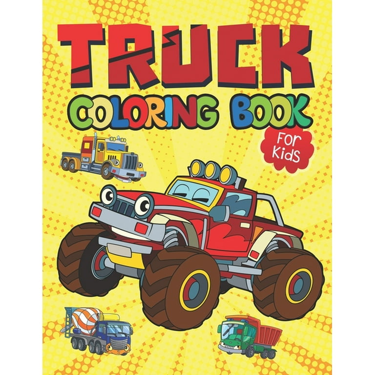 milk trucks coloring pages