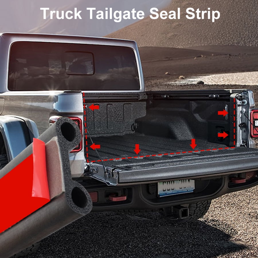 Truck Cover Seal,Camper Shell Seal Rubber Weather Stripping with Double ...