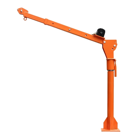 Truck Crane Hoist 1100lbs Truck Jib Hydraulic Hitch Mount Engine Pickup ...