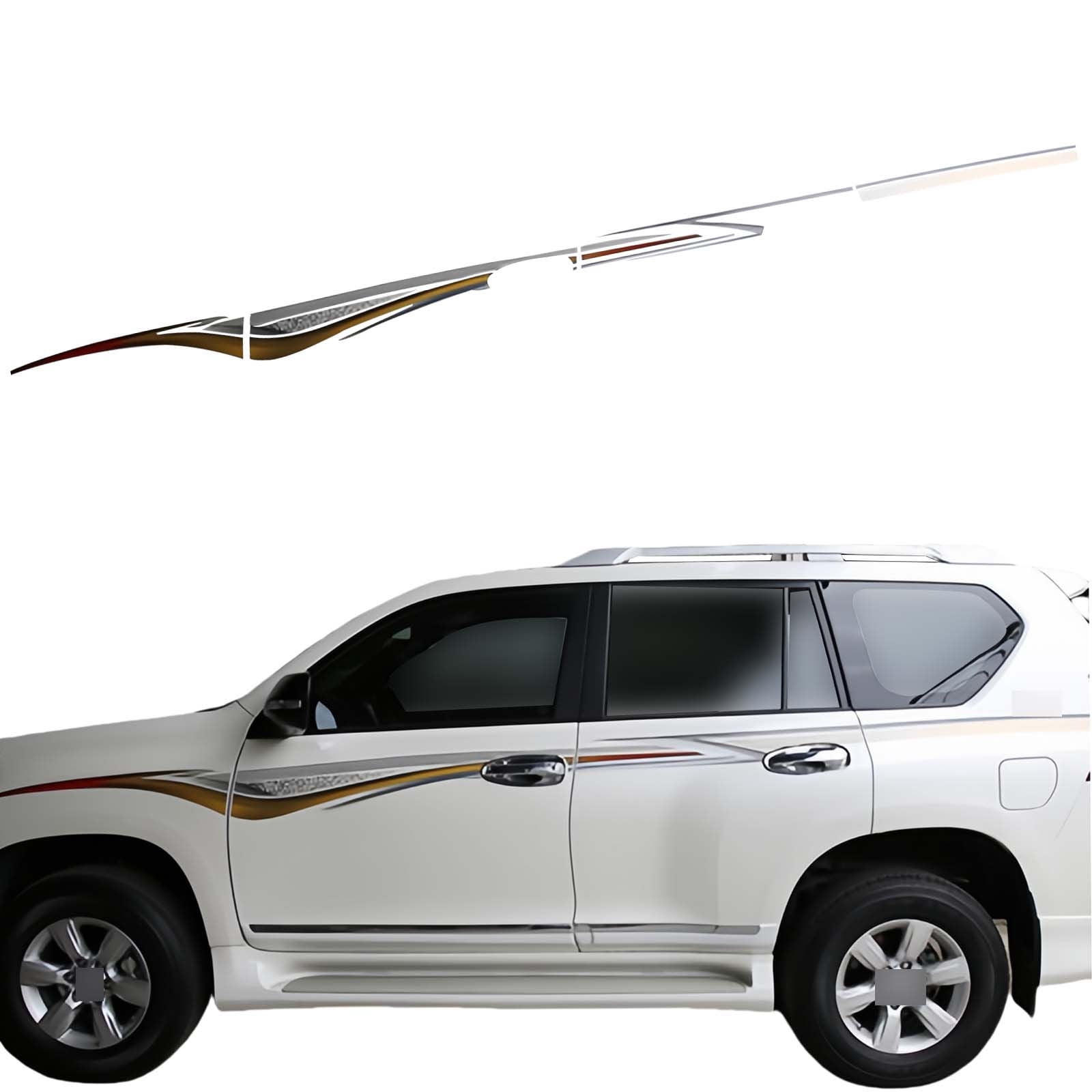 Truck Decals And Graphics Fit For Prado 2010-2021,Car Body Decals,SUV ...