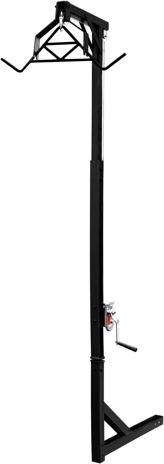 Truck Deer Lift Rack,Steel Hitch Mounted Deer Hoist with Extension Rod ...