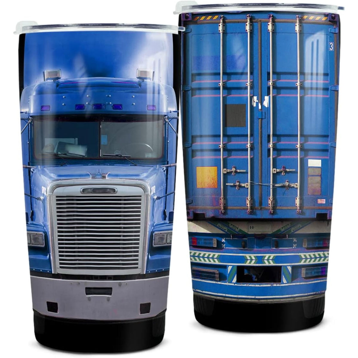 Truck Driver Gifts Trucker Tumbler Stainless Steel Tumblers Coffee ...