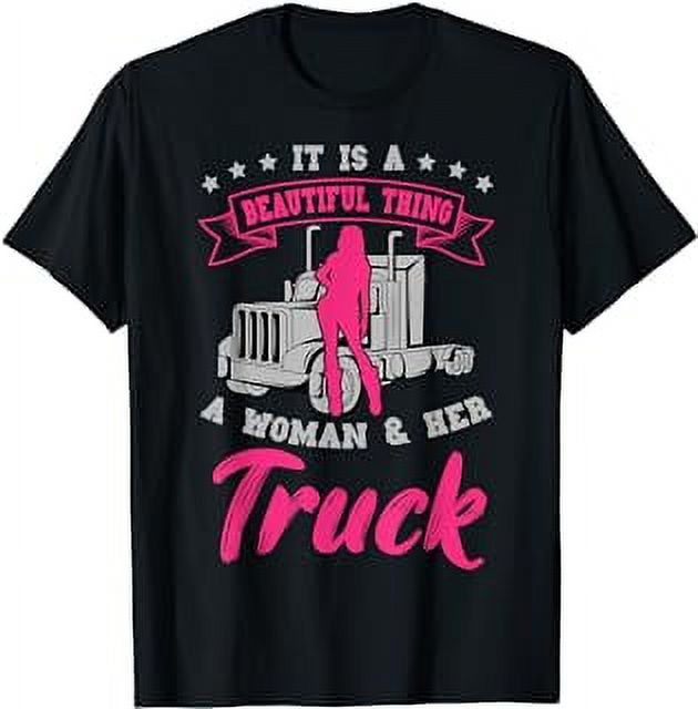 Truck Driver Trucker Teamster LGV Truckie Driving Vehicle T-Shirt - Walmart.com